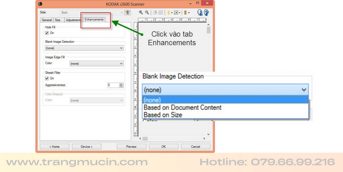Cách Xóa Trang Trắng Trên Máy Scan Kodak - Trang Mực In - Cung Cấp Mực In, Mực Photocopy, Máy In ...